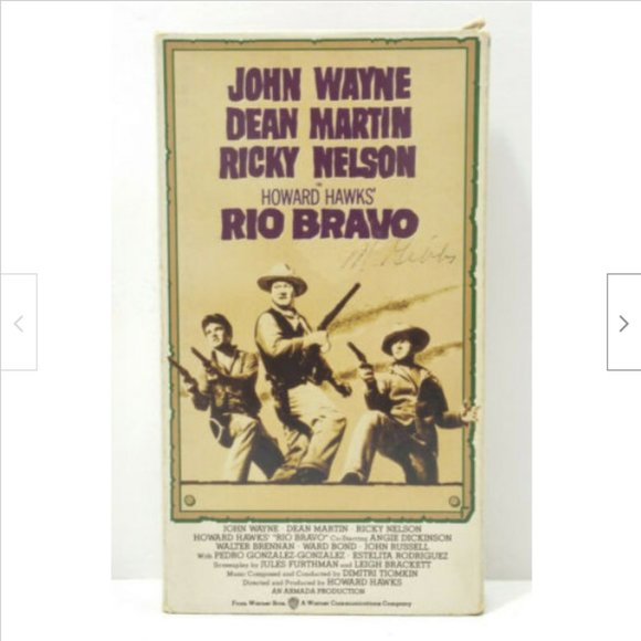 Warner Home Video | Media | Rio Bravo Vhs 959 4931e1m | Poshmark